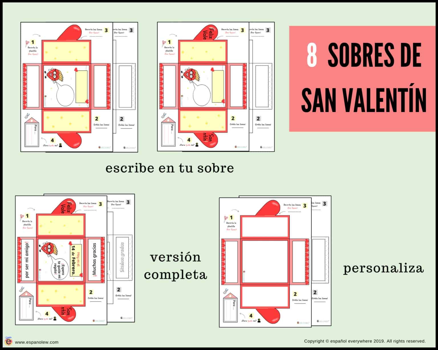 💻 LAS MEDIAS-PULSERAS. Actividades para San Valentín, y repaso de ...
