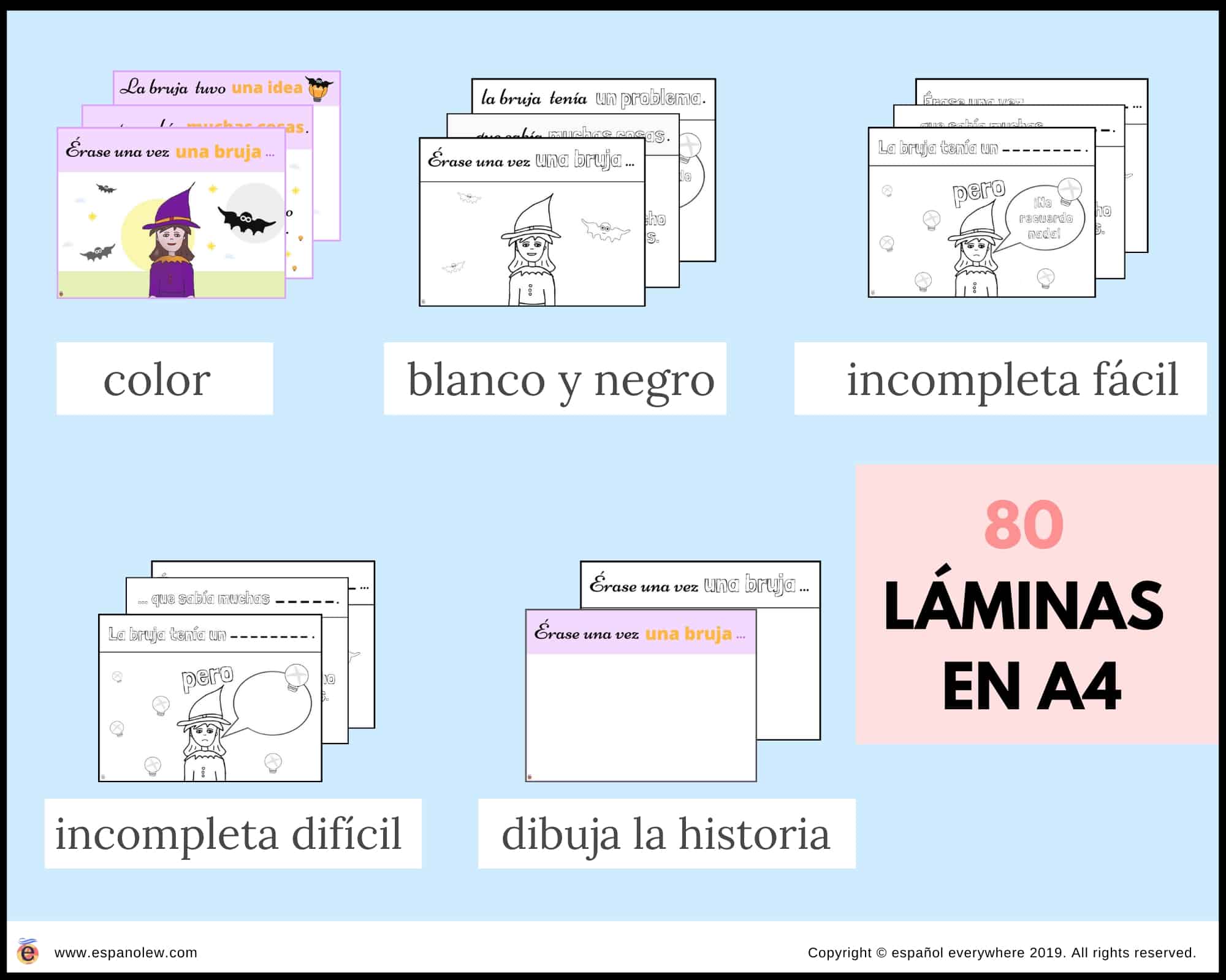 💡Repasa y diviértete en clase de ELE- Mis ideas monstruosas