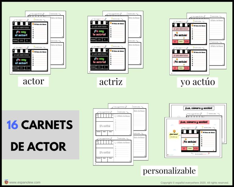 carnet de actor. Rincón de cine. Ideas de cine en el cole. Ideas de ...