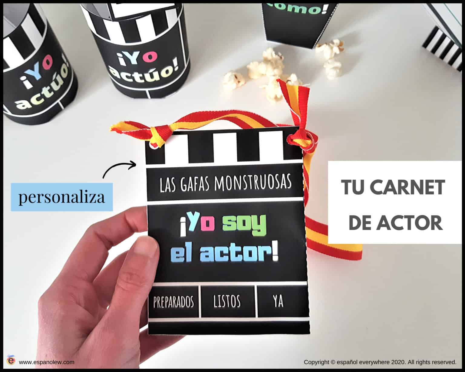 🎬´El amigo actor´. Actividades de repaso. VERBOS Y VOCABULARIO Fiesta ...