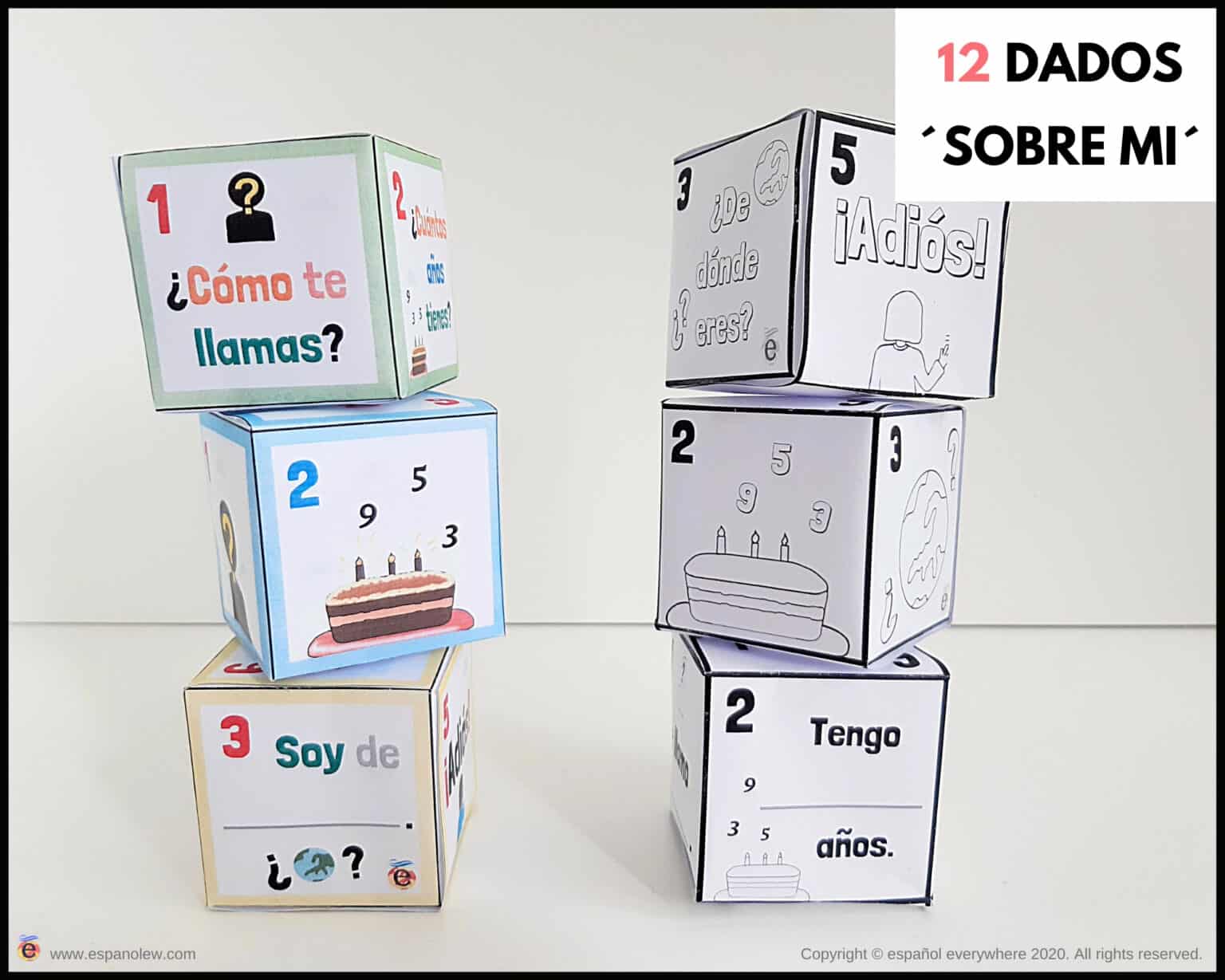 💻´Lupas y dadomís´. Cómo presentarse de manera divertida. – español ...