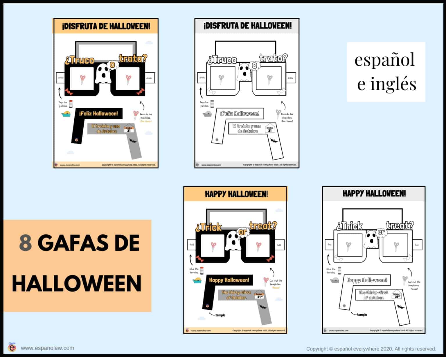 💻´Juegos para Halloween´(II)- 🎃 Cómo celebrar Halloween con niños ...