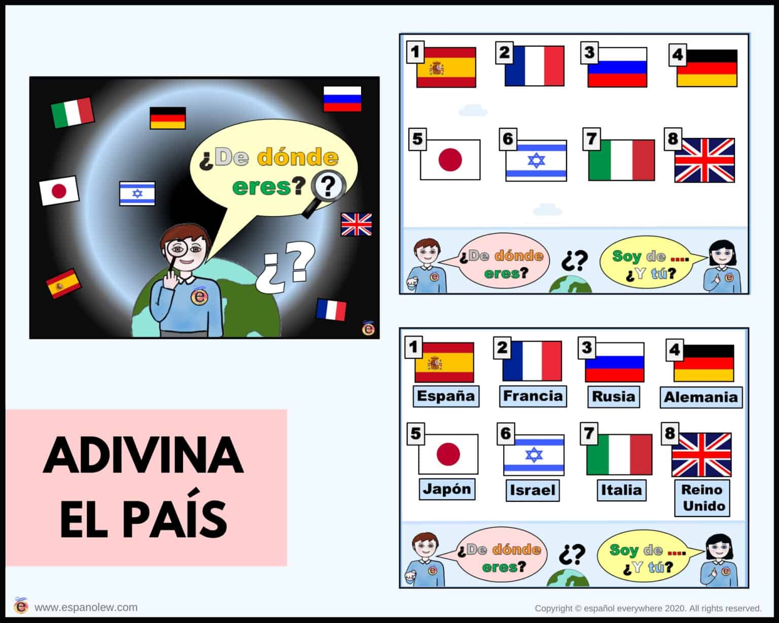 adivina el país | español everywhere