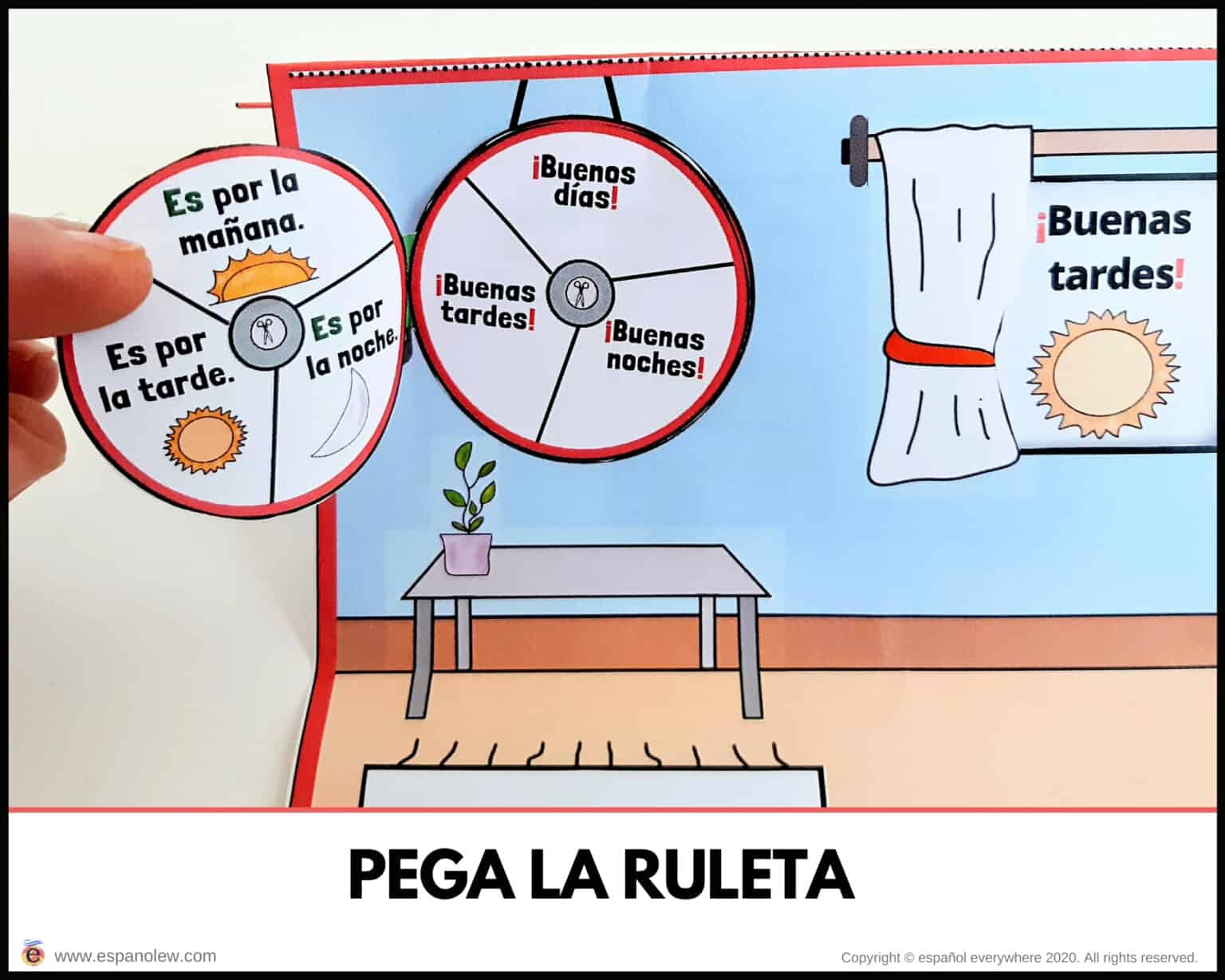 📝Habitación Multiusos-Saludos,Rutinas,Comida,Gustos y Colores