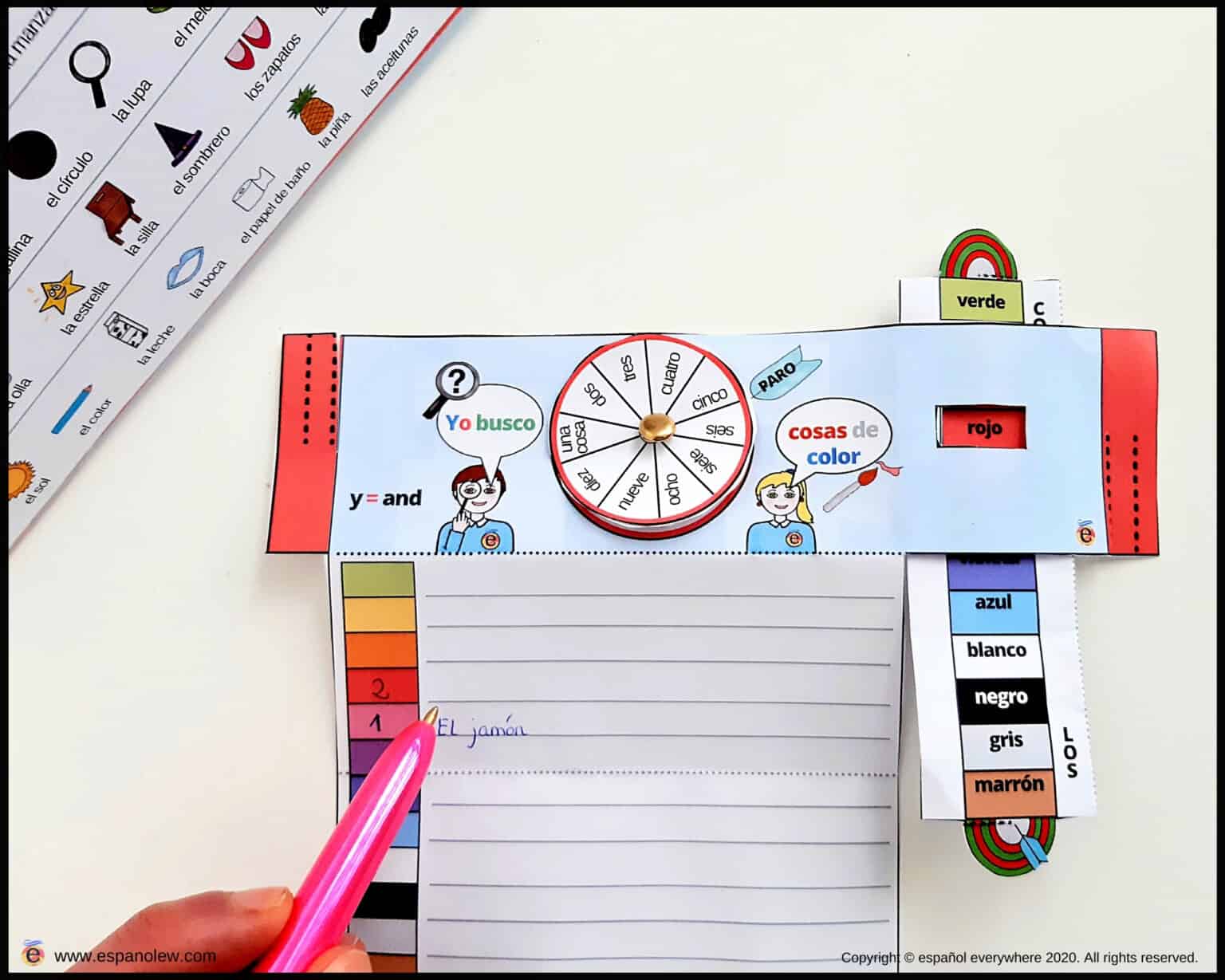 | 🌈´Pulseras Colorín´. Manualidades, Fichas Y Juegos Para Colores Y ...