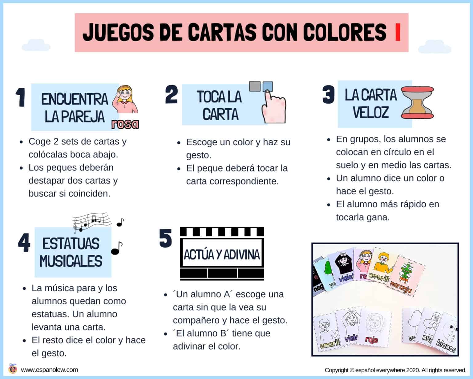 juegos con colores. Ideas y actividades para enseñar los colores. ¿Cómo ...