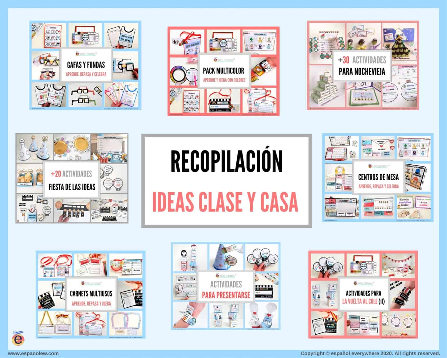 💡español everywhere | Actividades para enseñar español a niños