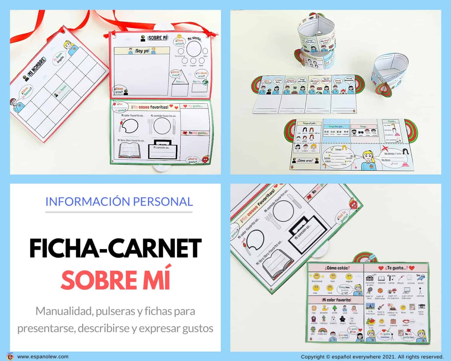 Español para niños. Clase de ELE. Actividades para la vuelta al cole ...