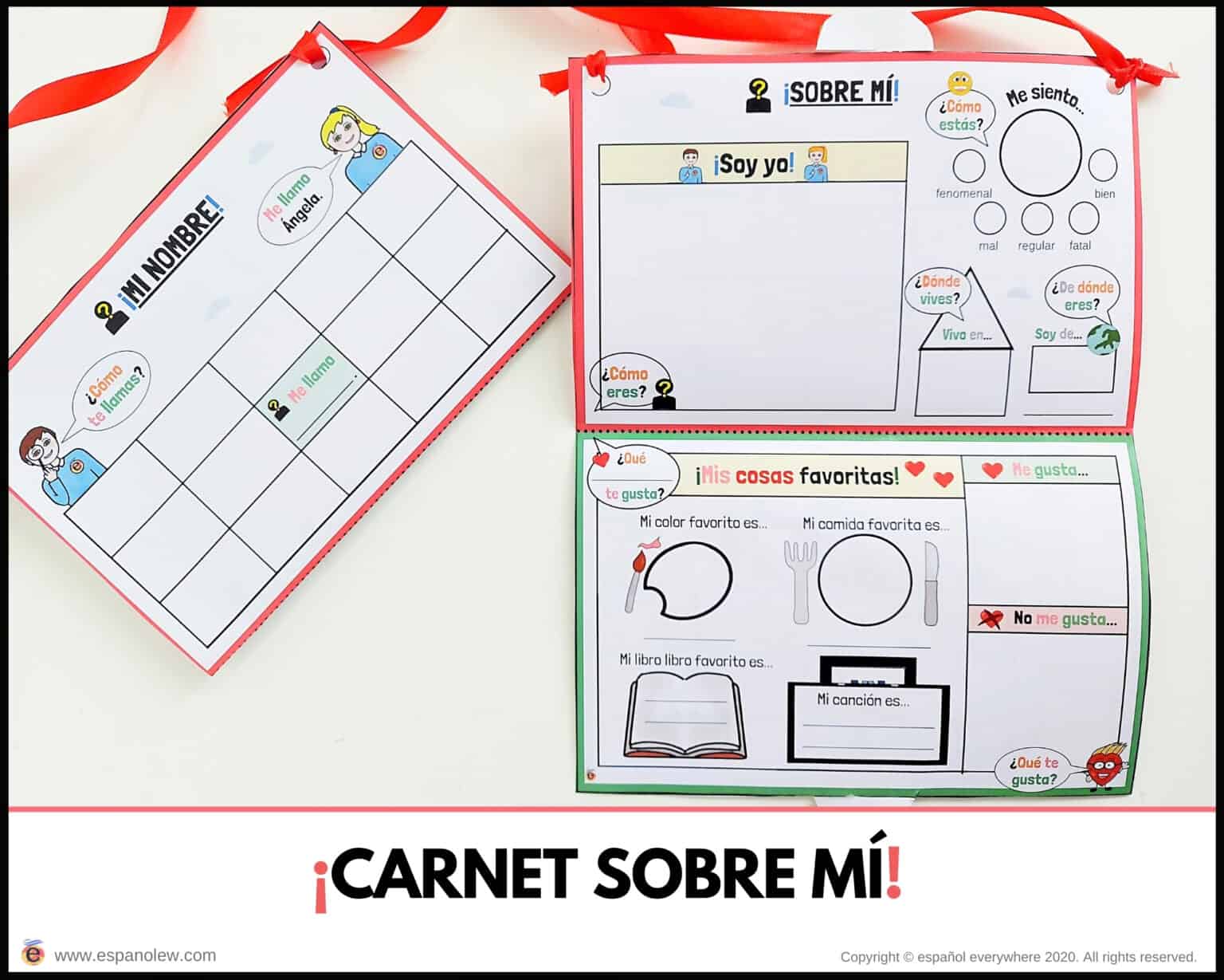 Español para niños. Clase de ELE. Actividades para la vuelta al cole ...