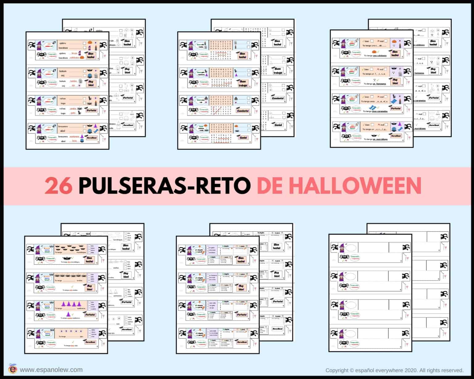 💻 ´Aprende-casas de Halloween´- Vocabulario, conjugación, verbos ...