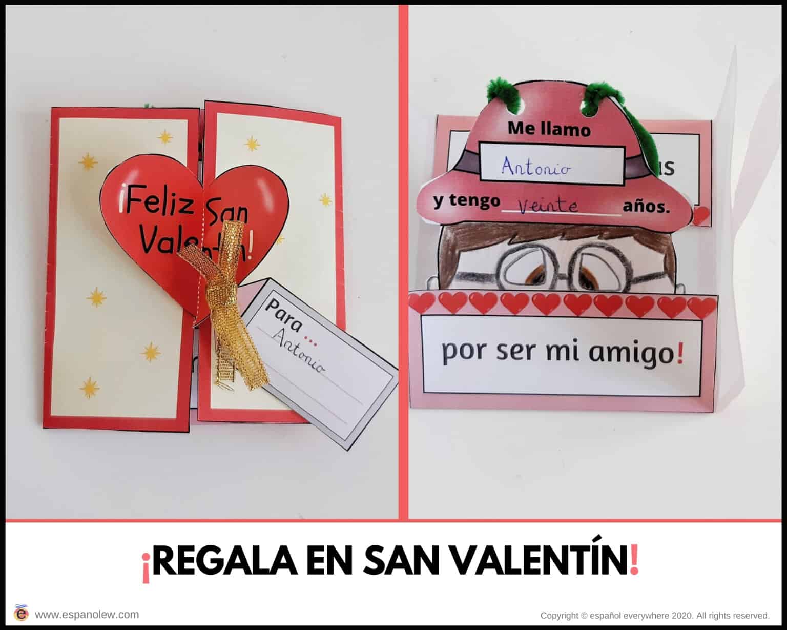 Sobre mí San Valentín. Cómo trabajar el día de San Valentín para niños ...