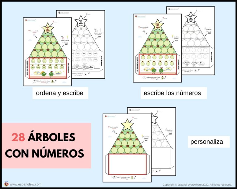 💻 Árboles y gafas de Nochevieja´- Manualidades, y juegos PPT Para Fin ...