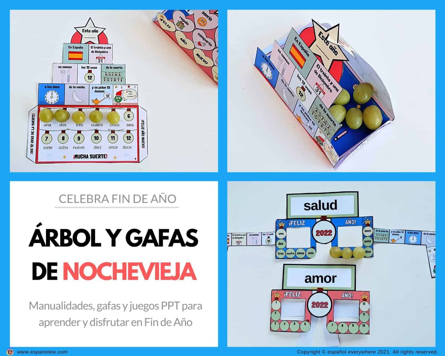 🎉CAJAS DE LA SUERTE- 9 actividades y juegos para Nocheveja.
