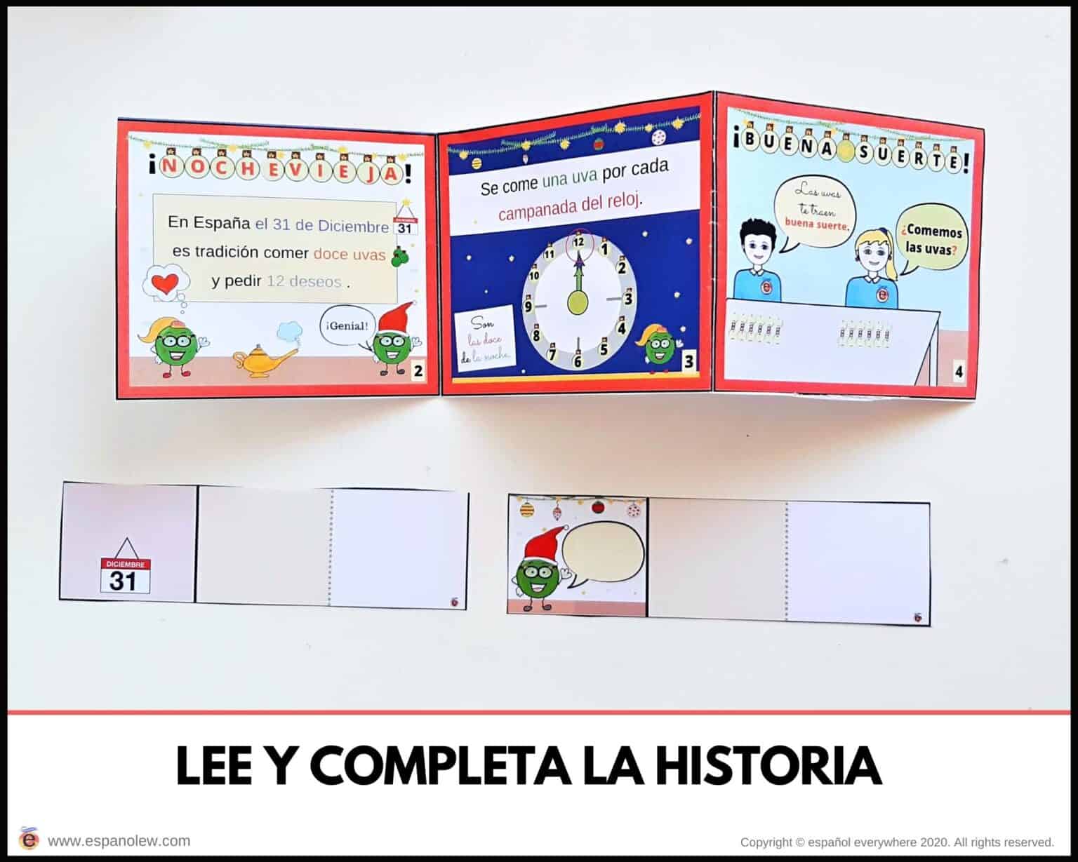 💻 Árboles y gafas de Nochevieja´- Manualidades, y juegos PPT Para Fin ...