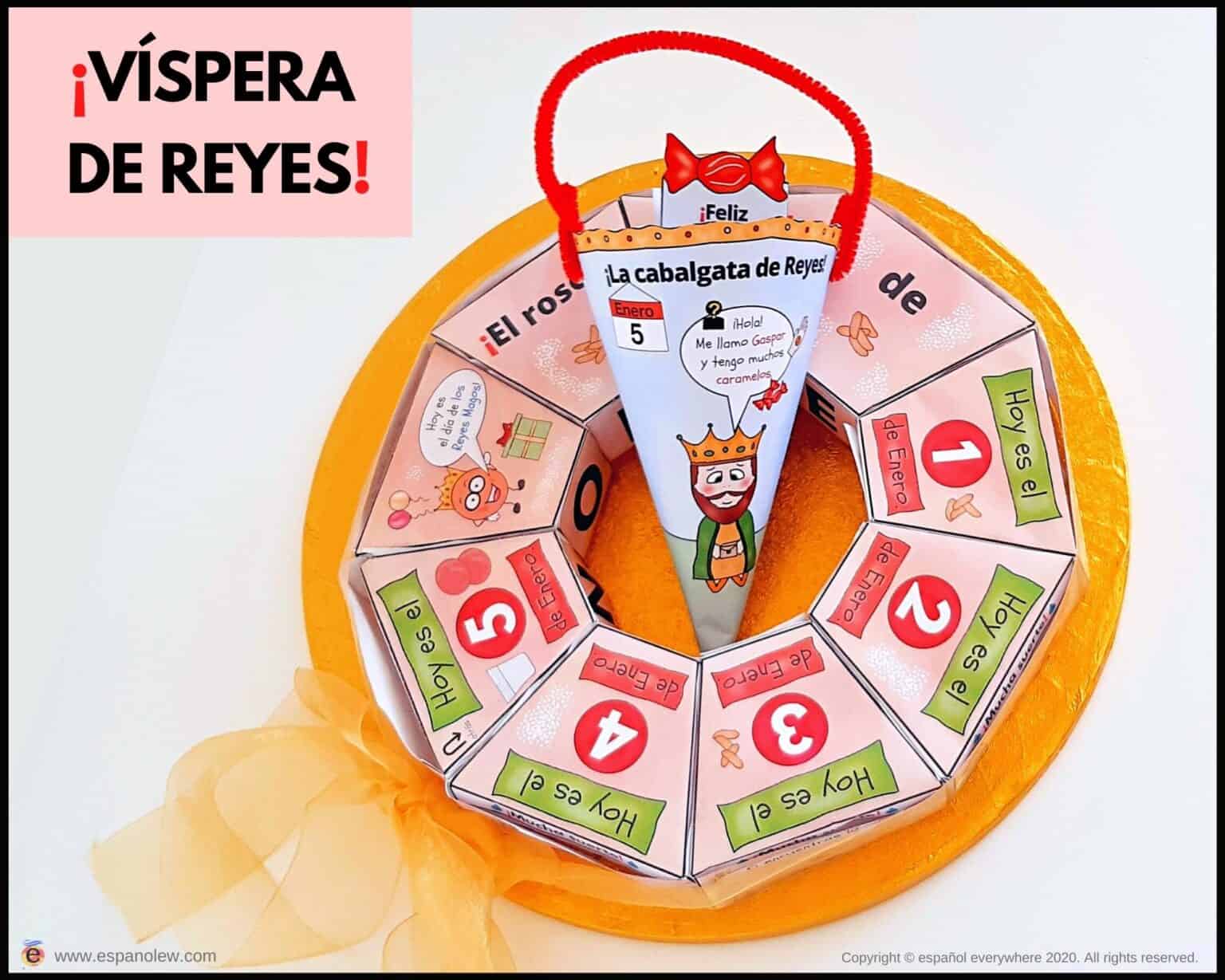 👑EL SÚPER ROSCÓN. Actividades con niños para el Día de Reyes