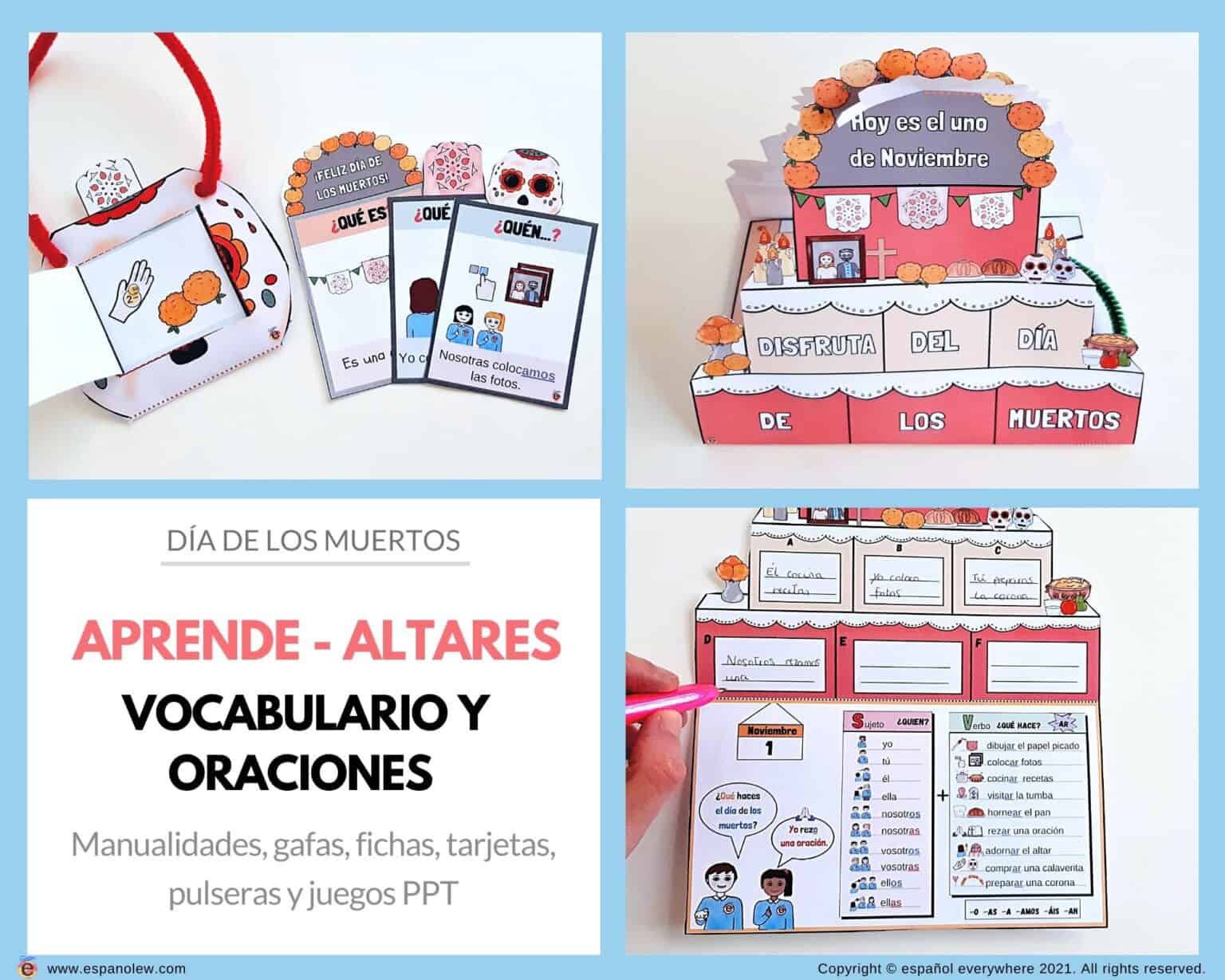 Qué hacer el Día de Muertos para niños. Cómo hacer un altar de muertos ...