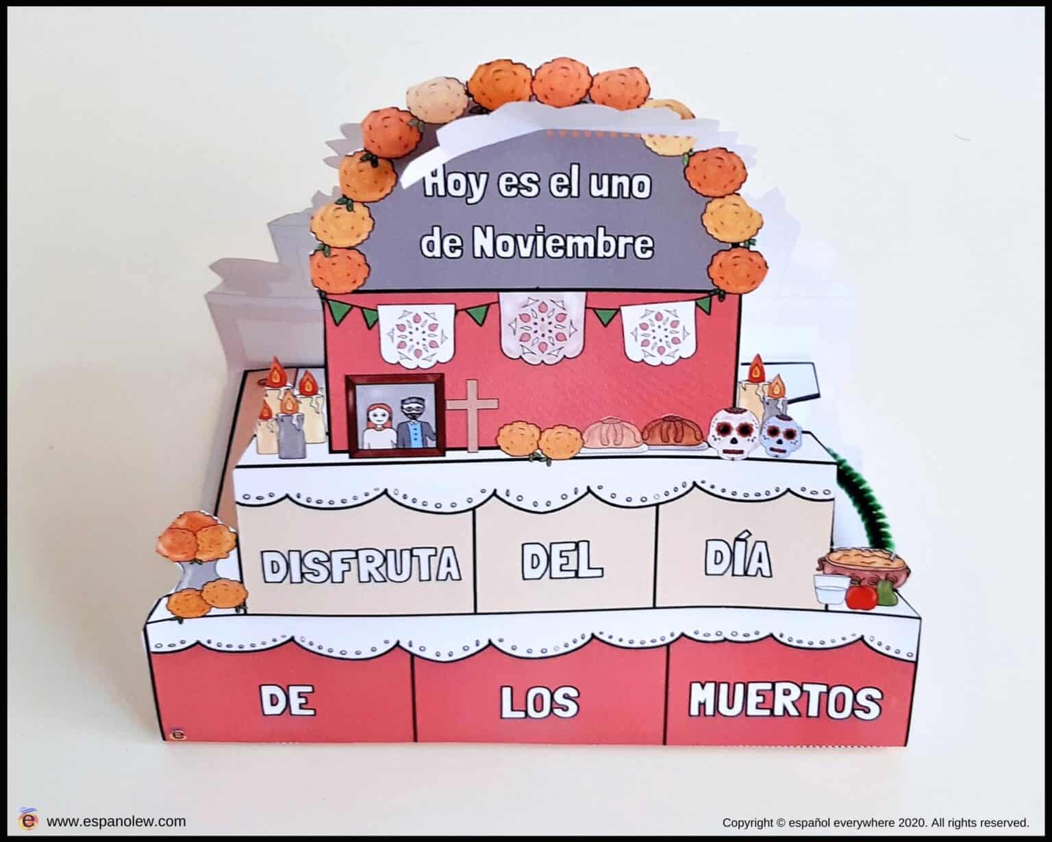 Qué hacer el Día de Muertos para niños. Cómo hacer un altar de muertos ...