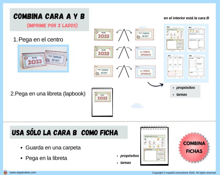 💻 ´El Centro-año´ -Propósitos Año Nuevo. Tareas semanales/diarias ...