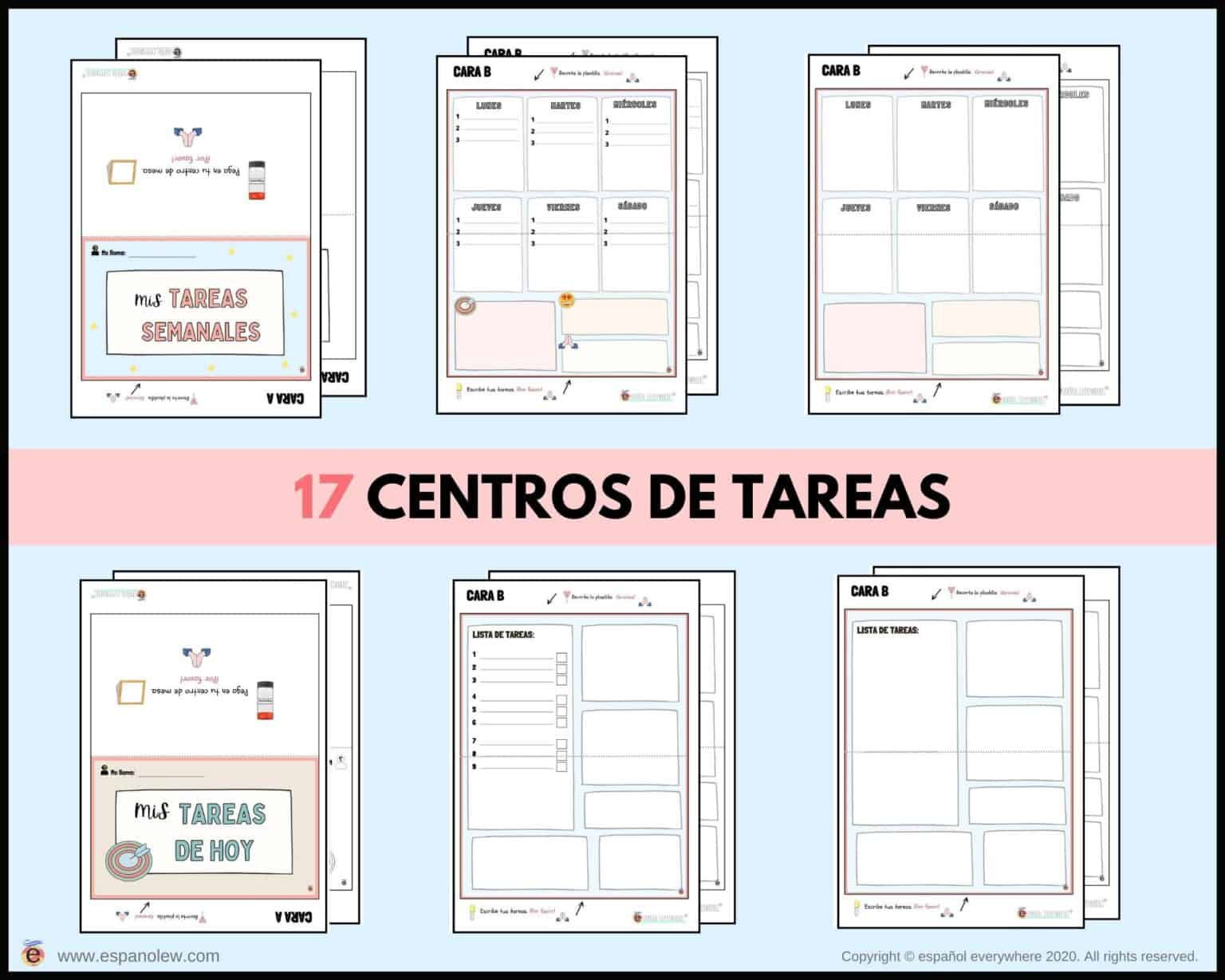 💻 ´El Centro-año´ -Propósitos Año Nuevo. Tareas semanales/diarias ...