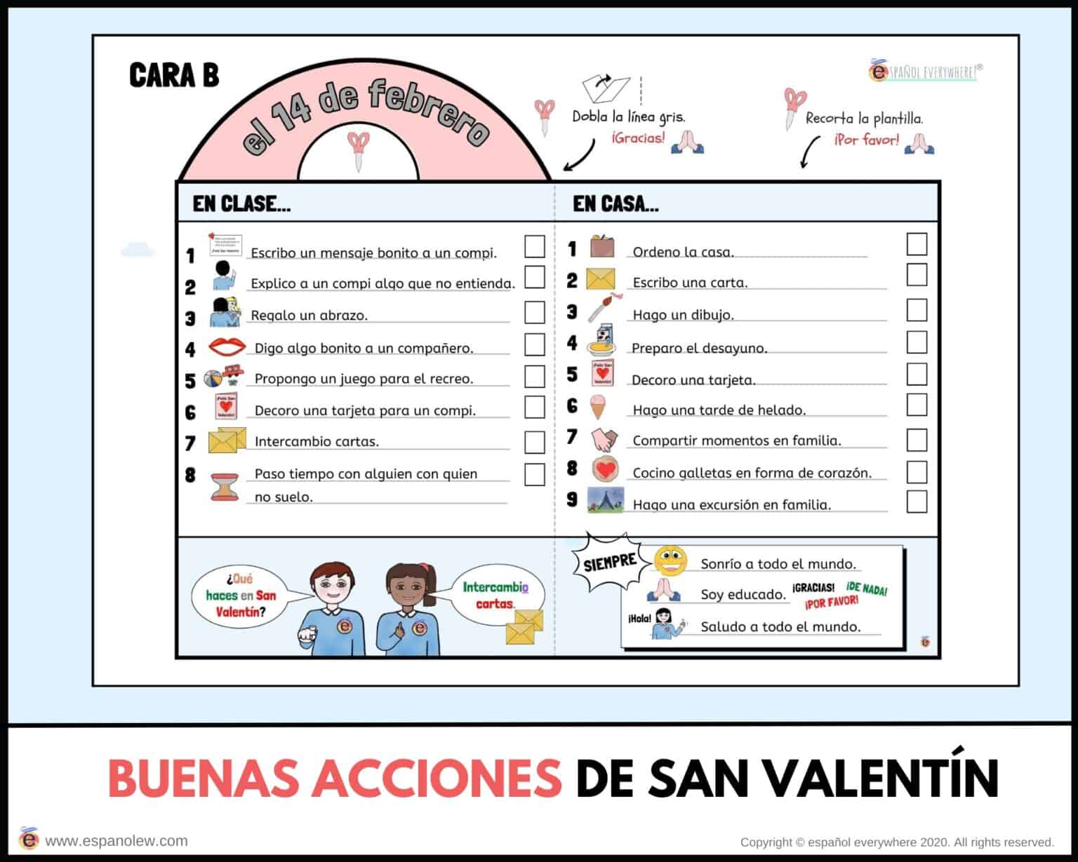 💻 LAS MEDIAS-PULSERAS. Actividades para San Valentín, y repaso de ...