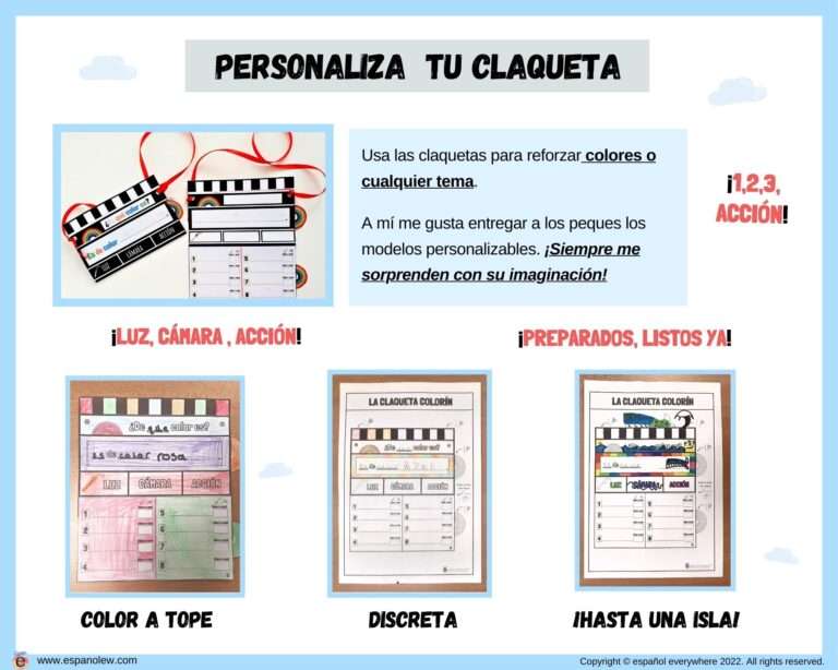 Actividades, manualidades y juegos para la clase de español. Español ...