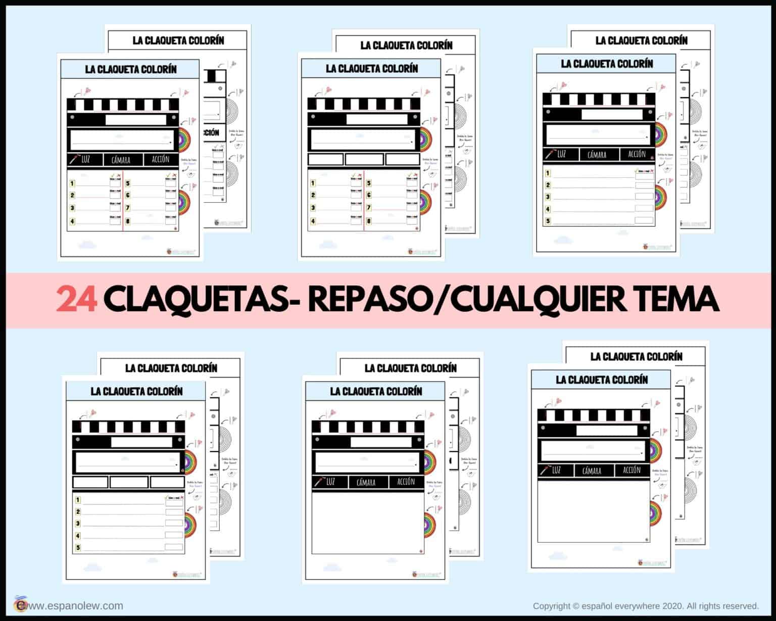 Actividades, manualidades y juegos para la clase de español. Español ...