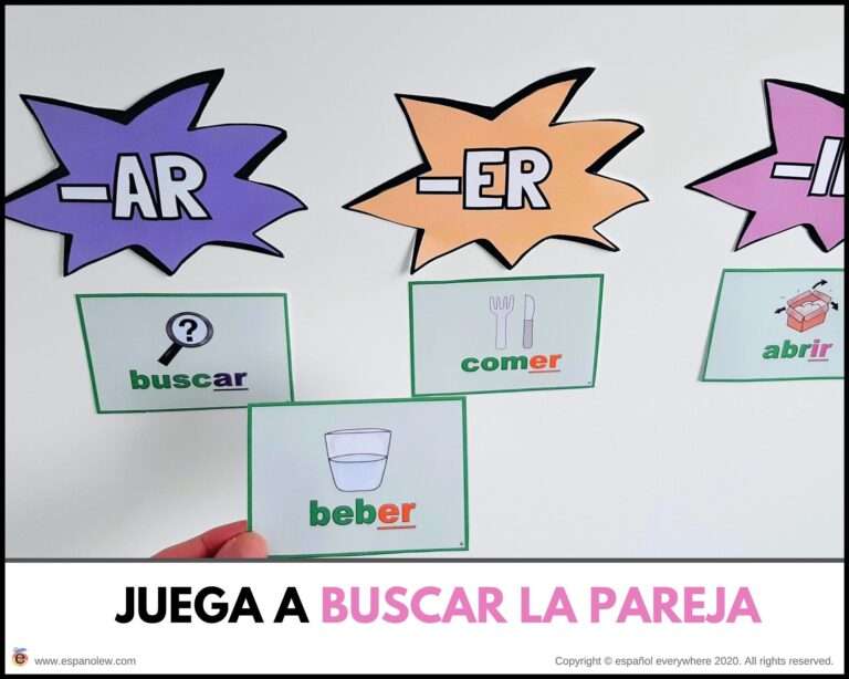 💻 ´Juego de cartas y miniprofe de verbos´-Verbos y conjugación ...
