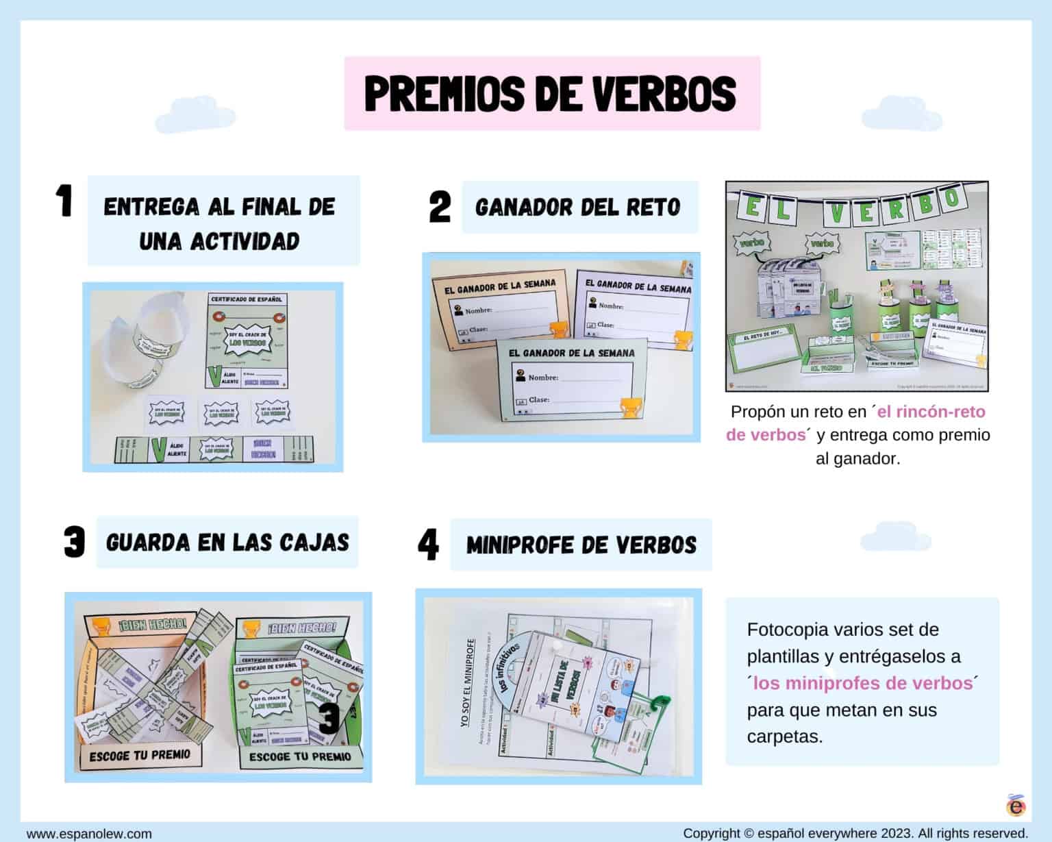 Retos, juegos y actividades con infintivos y conjugación. Cómo conjugar ...