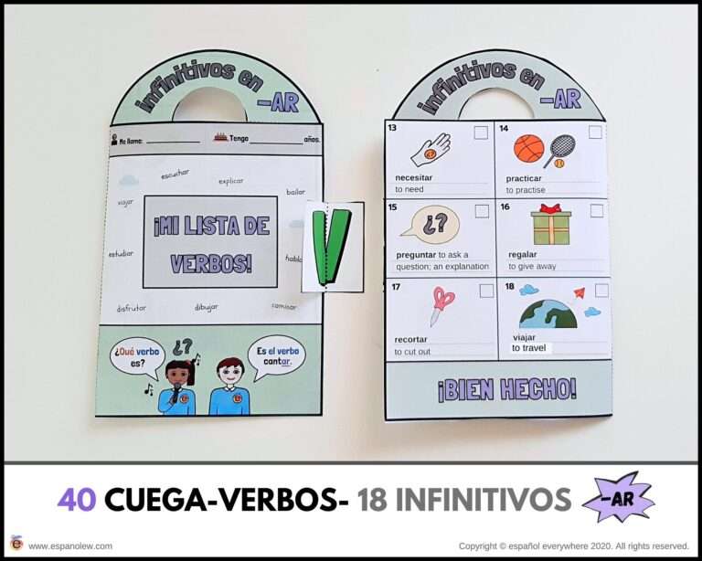 cómo enseñar la conjugación. ejercicios de verbos. actividades de ...