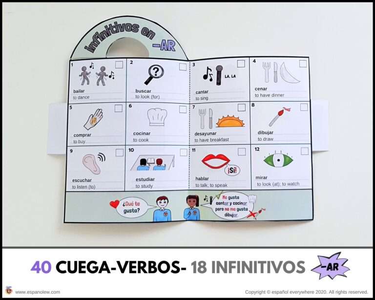 cómo enseñar la conjugación. ejercicios de verbos. actividades de ...