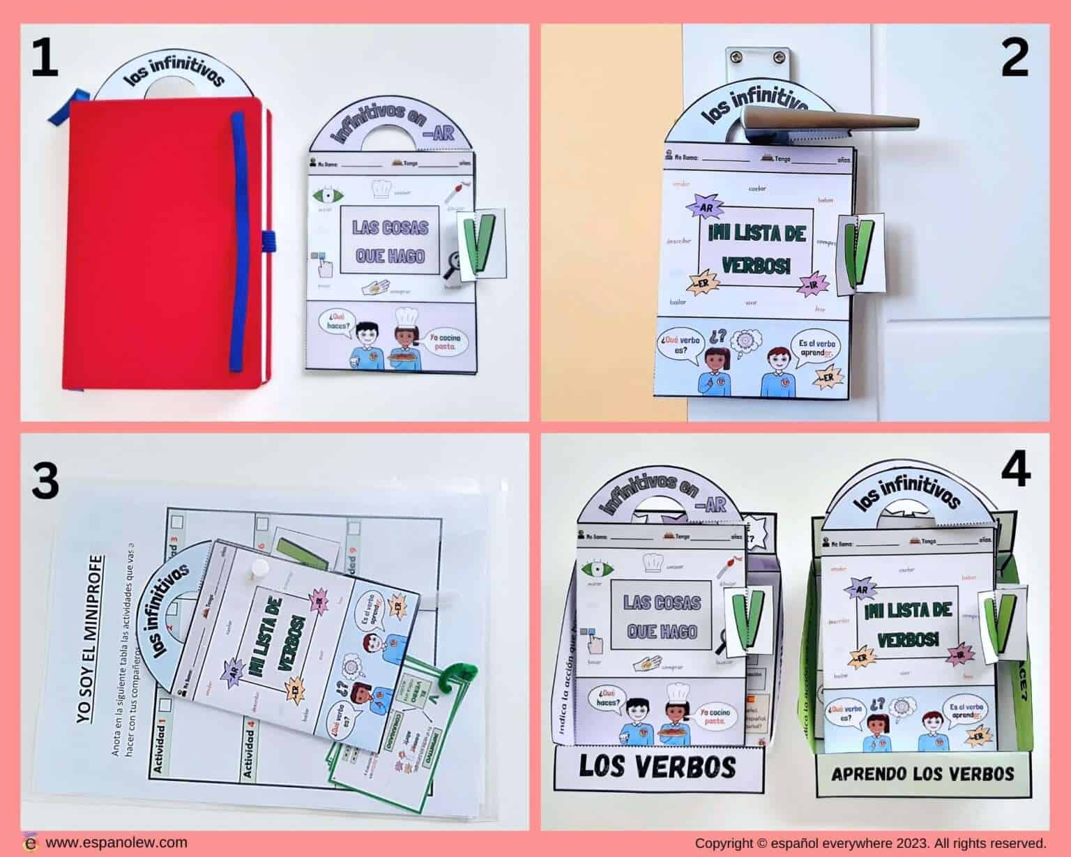 💻 Mega pack´Rincón-reto de verbos´- Verbos y conjugación