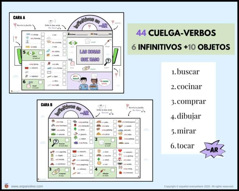 cómo enseñar la conjugación. ejercicios de verbos. actividades de ...