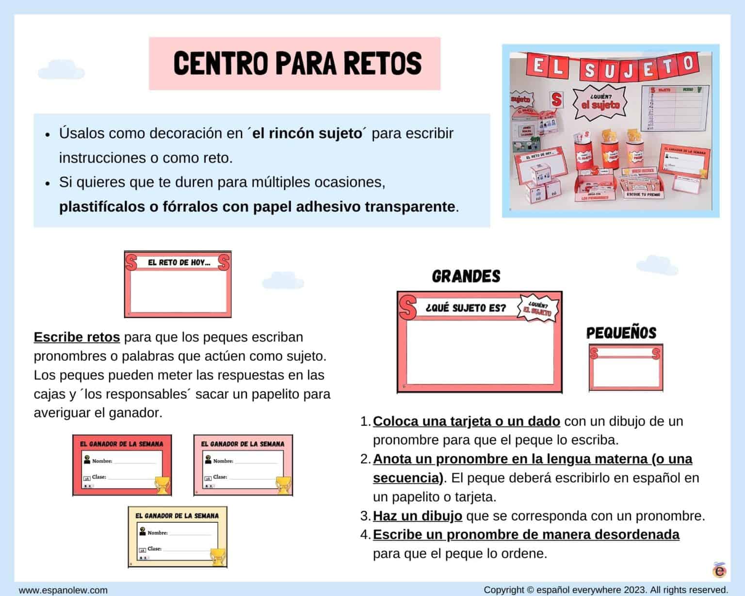 Partes de la oración en español. Qué es el sujeto en una oración y ...
