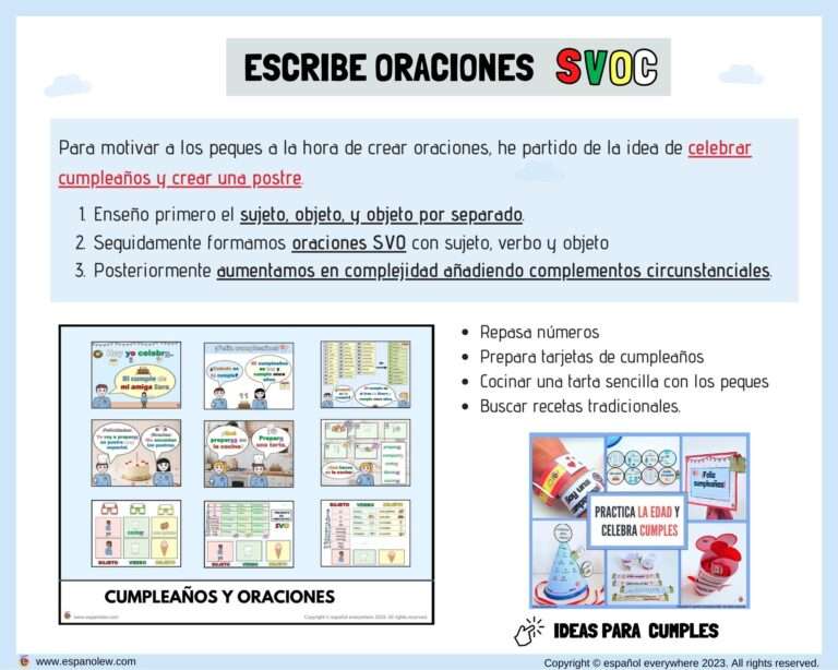Actividades lúdicas para practicar la Gramática. Cómo enseñarle a un ...