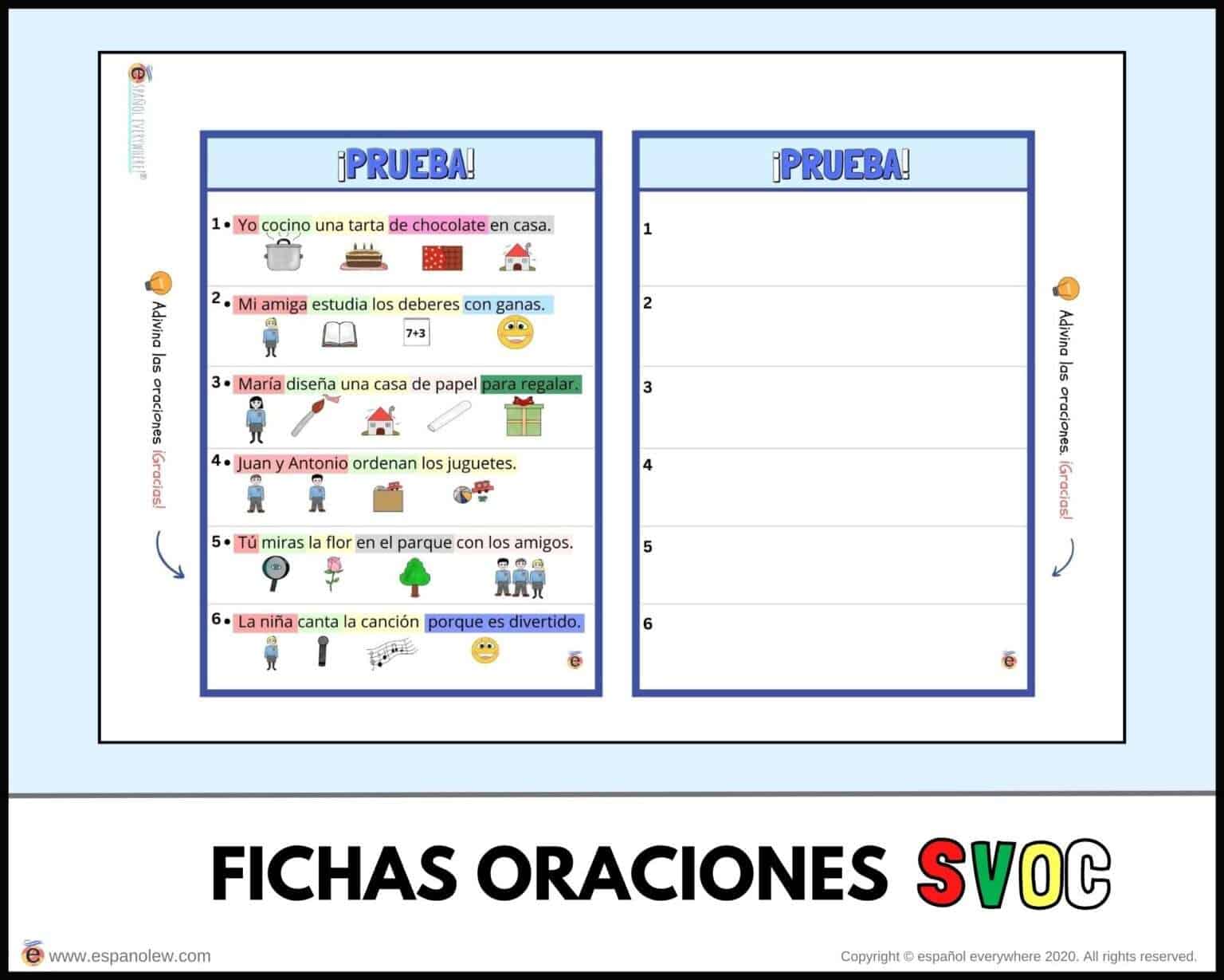 Actividades lúdicas para practicar la Gramática. Cómo enseñarle a un ...