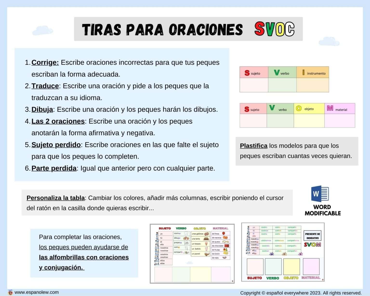 Actividades lúdicas para practicar la Gramática. Cómo enseñarle a un ...