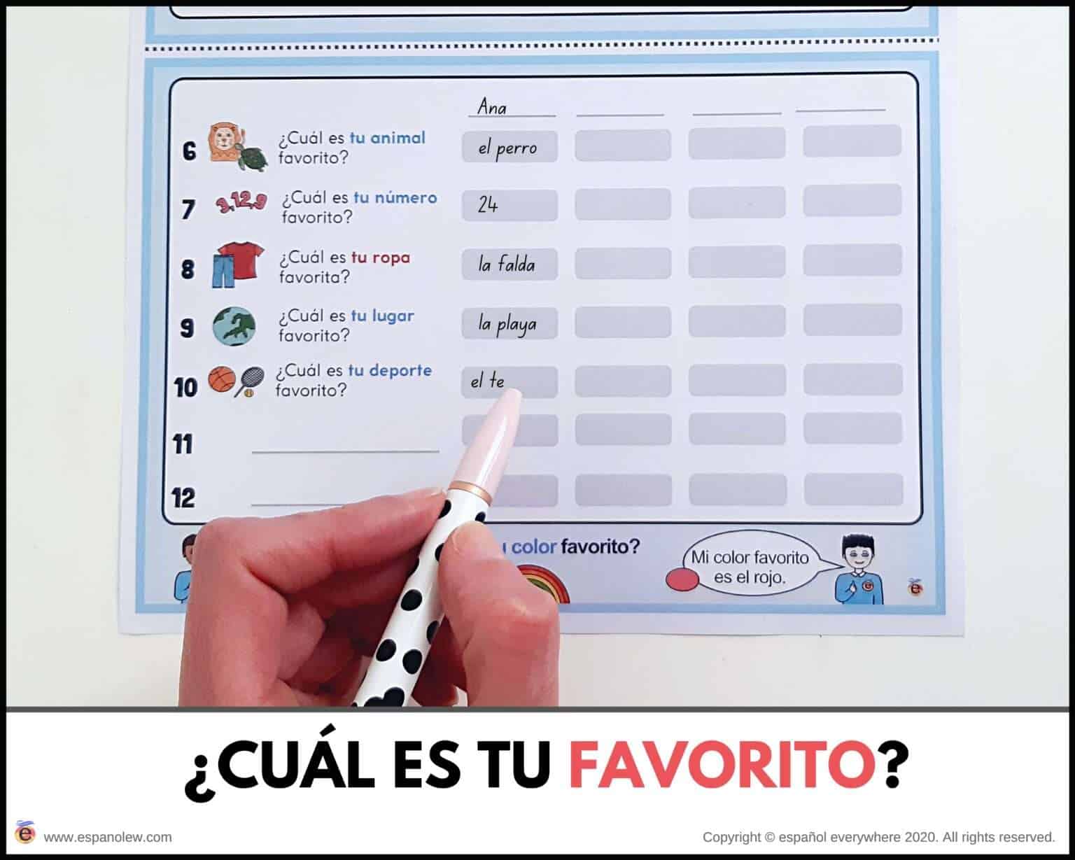 💻 ´Las lupamís (I)´- PRESENTARSE Y OBJETIVOS- Preguntas, Verbo tener ...
