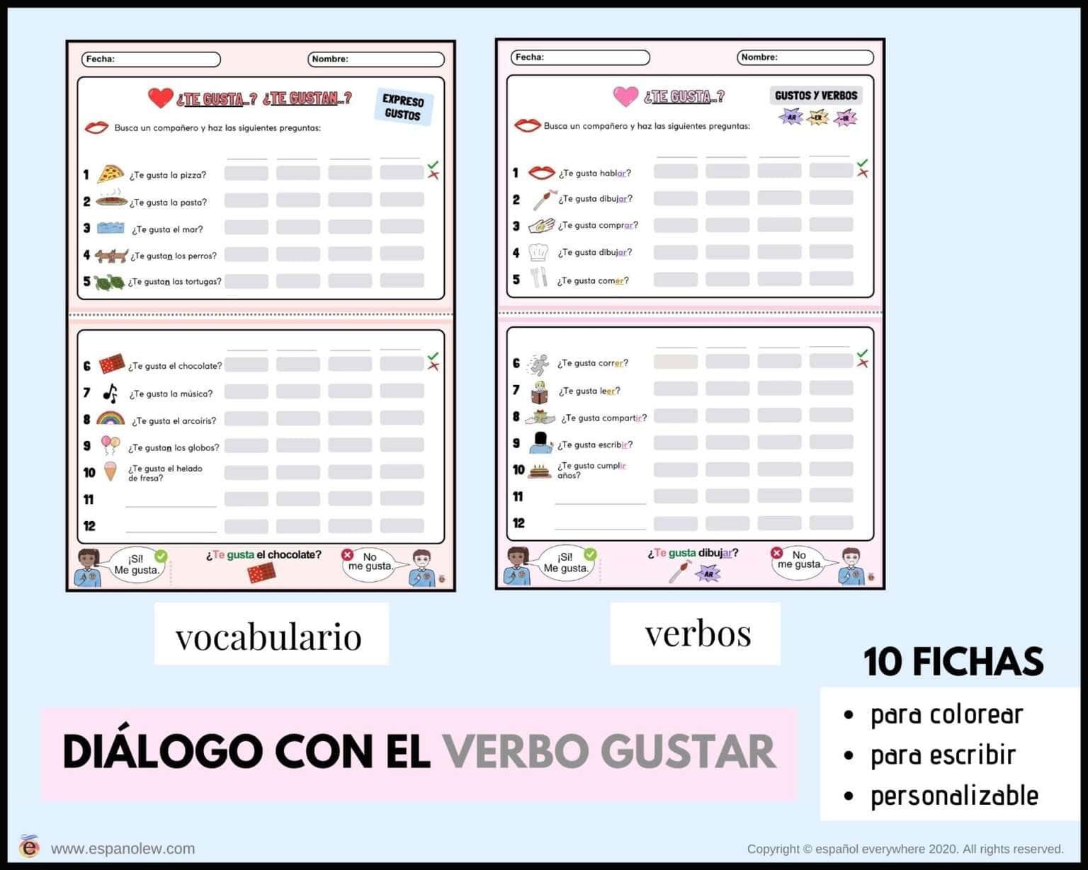 💻 ACTIVIDADES PARA PRESENTARSE. Vuelta al cole. Todo sobre mí para ...
