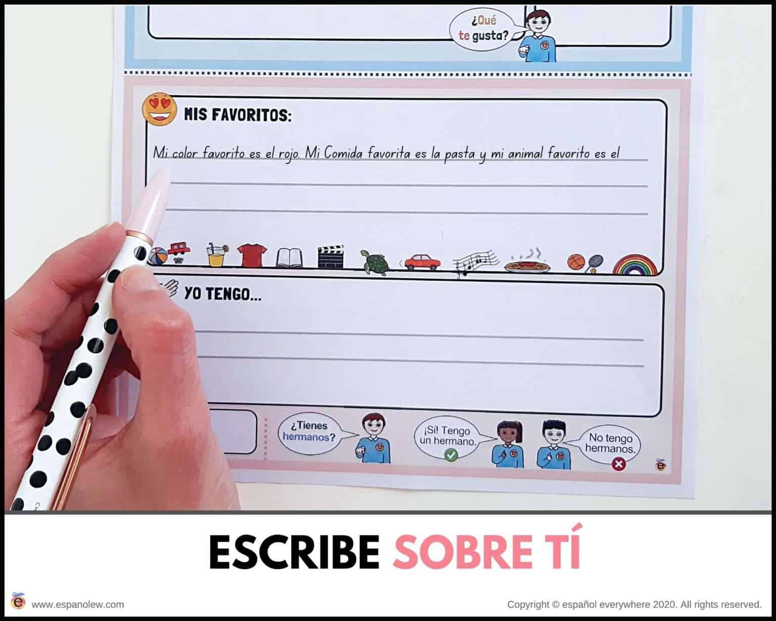 💻 ACTIVIDADES PARA PRESENTARSE. Vuelta al cole. Todo sobre mí para ...