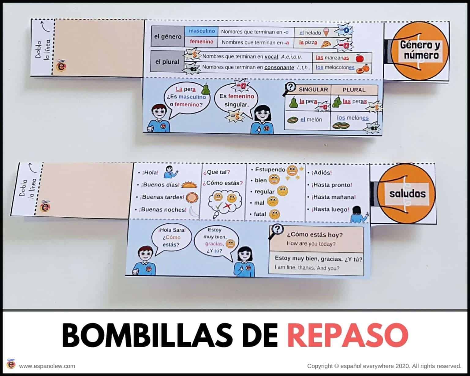 Preguntas y Frases Útiles para la Clase de Español. Actividades para la ...