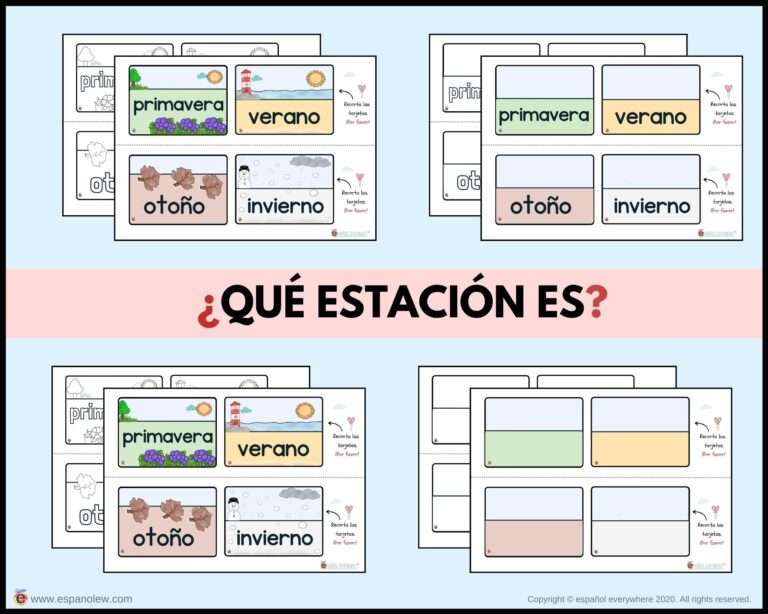 Calendario en la clase de español. Rutinas en clase de ELE para niños ...