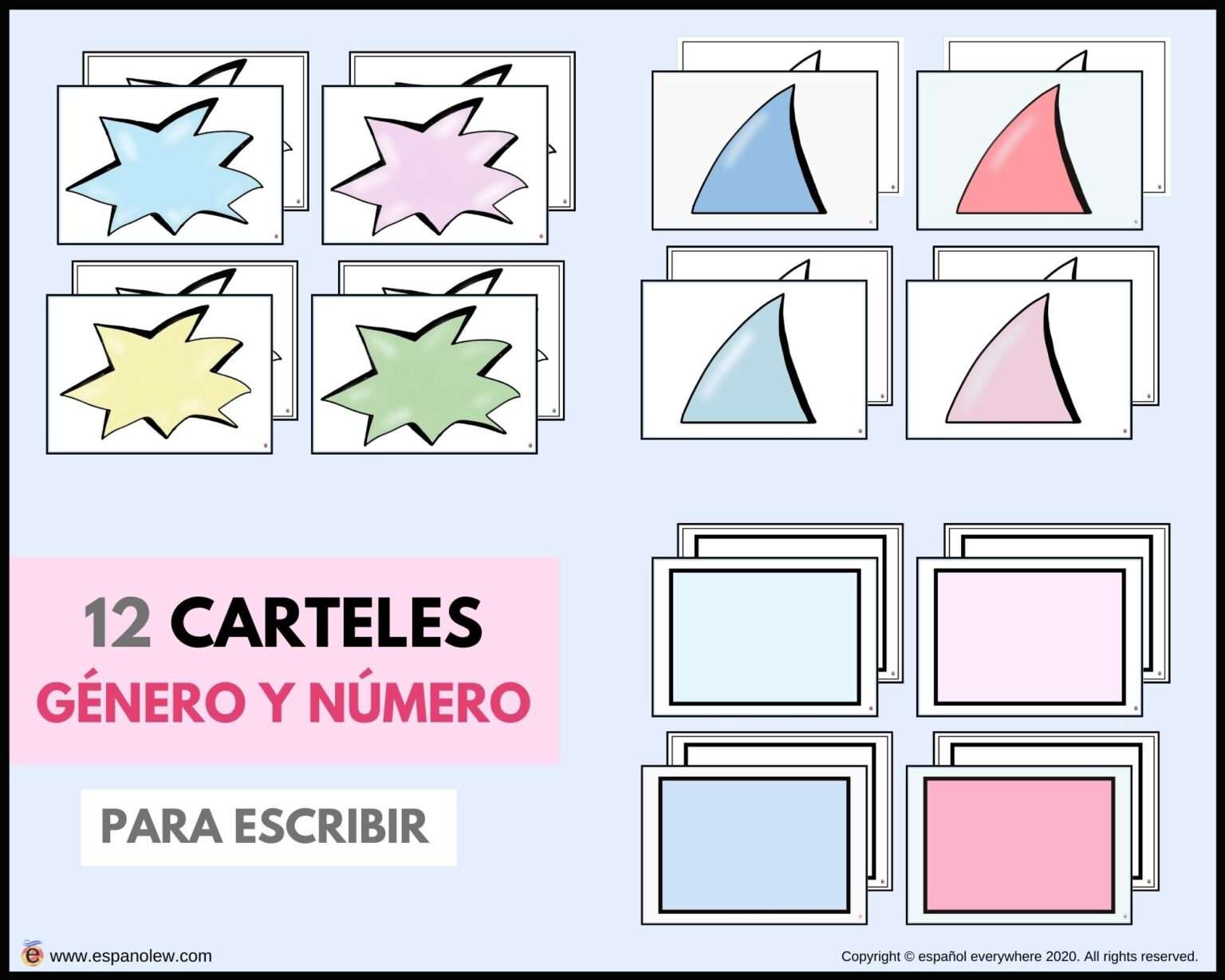 Concordancia género y número en clase de español para niños ...