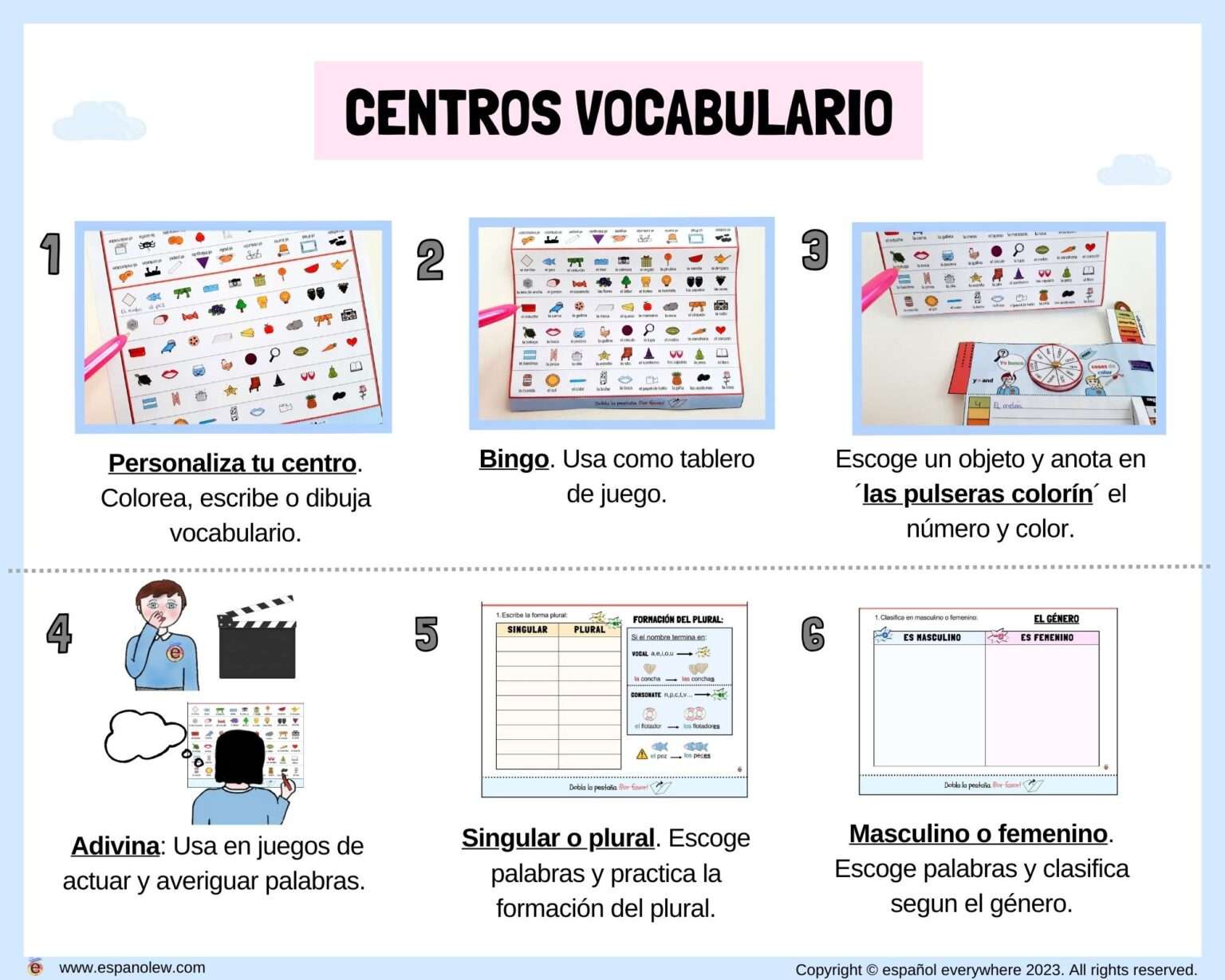 | 🌈´Pulseras Colorín´. Manualidades, Fichas Y Juegos Para Colores Y ...