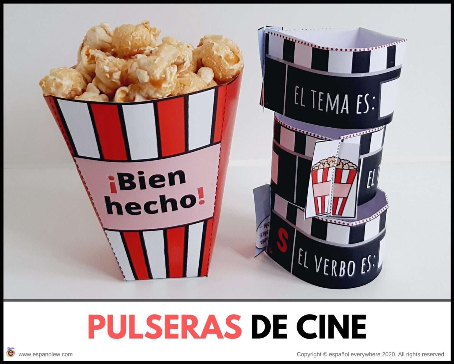 💻´Cine de verbos y repaso II´. Conjugación, material escolar y ...