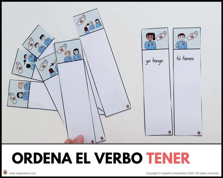 | Concordancia de sustantivos. Números, vocabulario y colores.