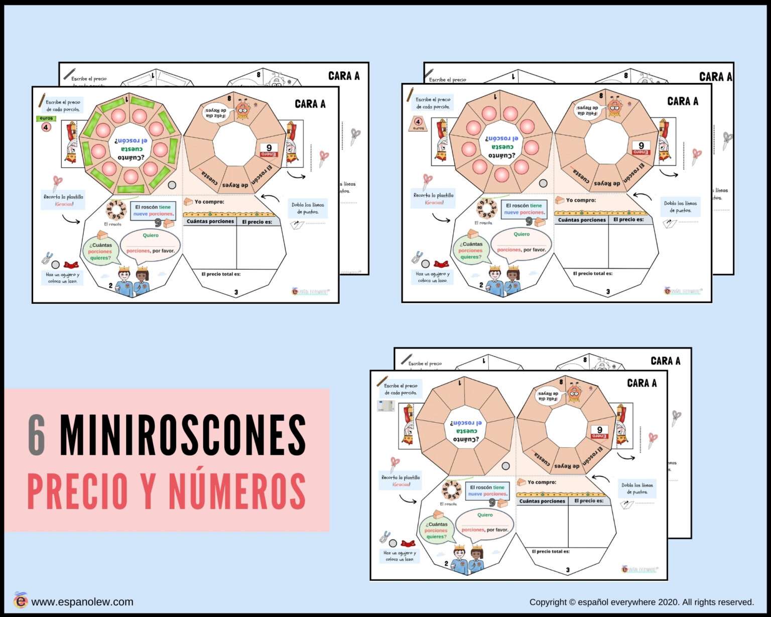 👑EL ROSCÓN DE REYES. Actividades y manualidades con niños para el Día ...