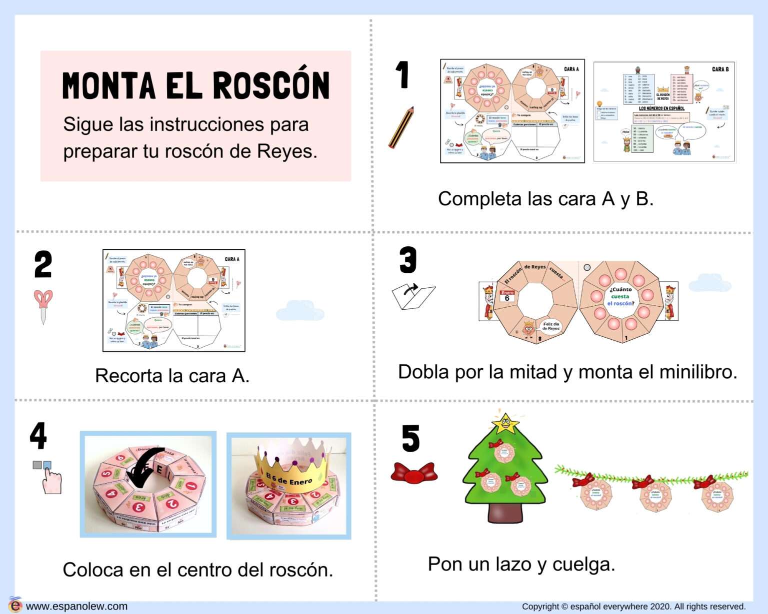 Actividades para el día de reyes. Actividades para niños el día de ...