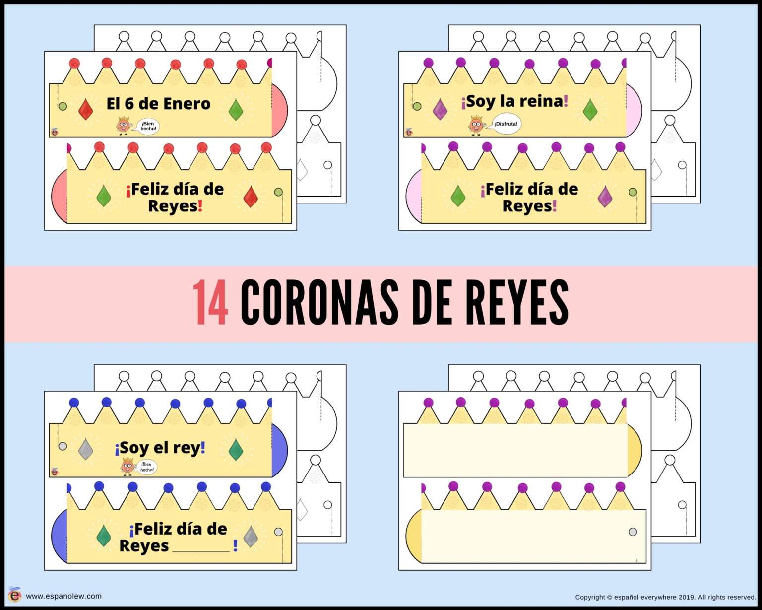 Actividades para el día de reyes. Actividades para niños el día de ...