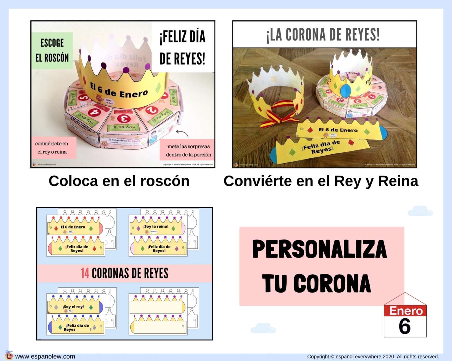 Actividades para el día de reyes. Actividades para niños el día de ...