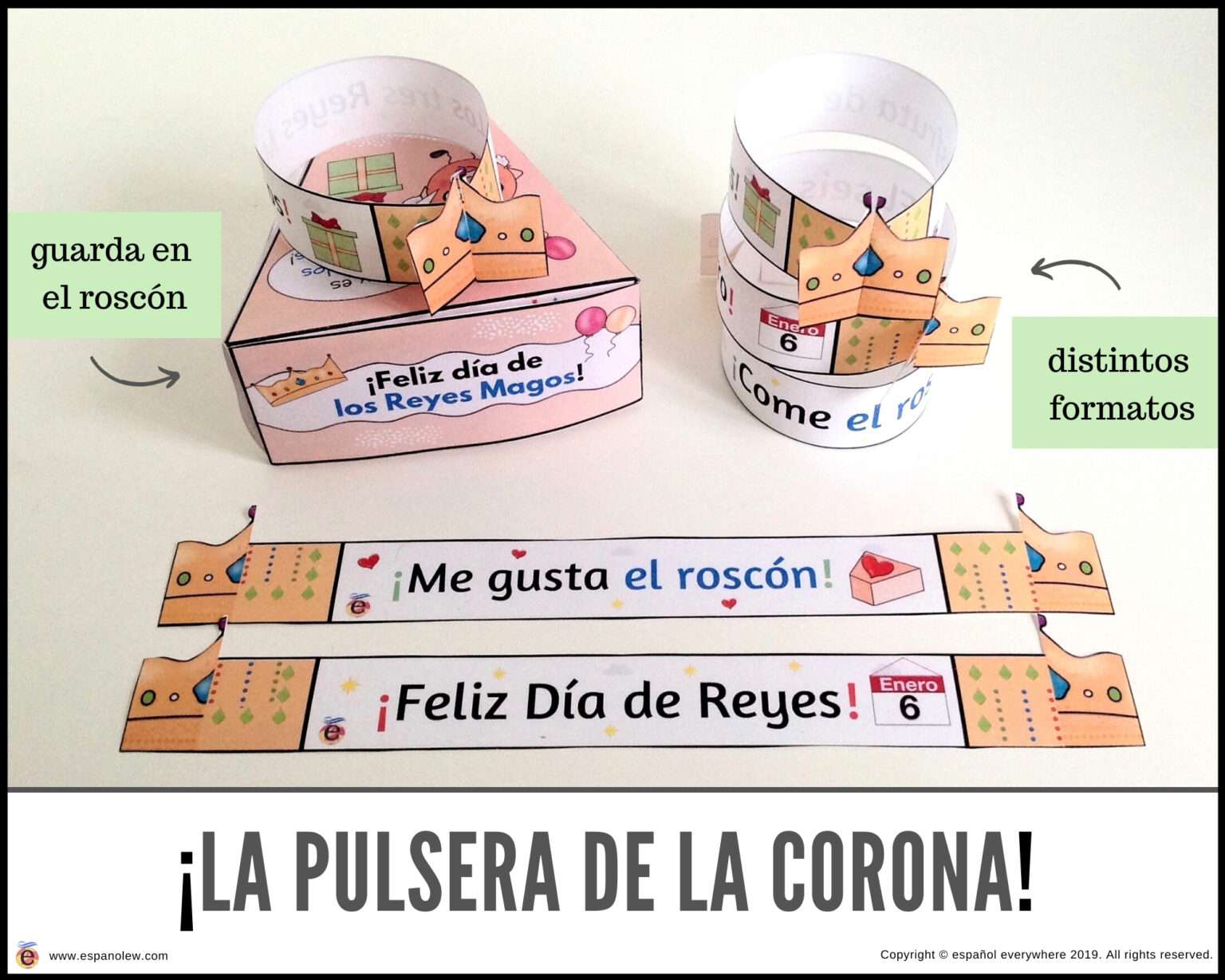 👑EL ROSCÓN DE REYES. Actividades y manualidades con niños para el Día ...